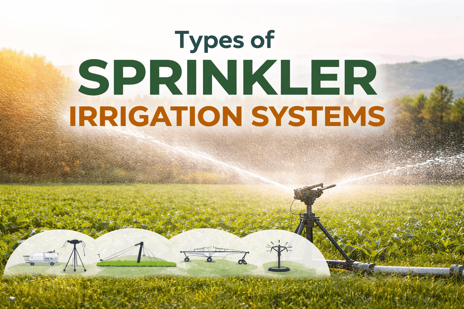 Ultimate Guide to Types of Sprinkler Irrigation Systems